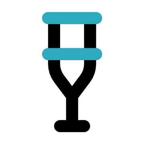 Crutch Vector SVG Icon SVG Repo