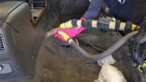 세차이야기 541편 추석당일 커피쏟은오염으로 문의온 2009년식 그렌져tg 결국 특수실내크리닝 자동차위생관리 커피쏟은오염 특수스팀크리닝 권테크 특수세차 전문시공점