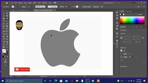 Draw Apple Logo With Adobe Illustrator