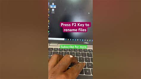 Windows File Rename With F2 Key Youtube