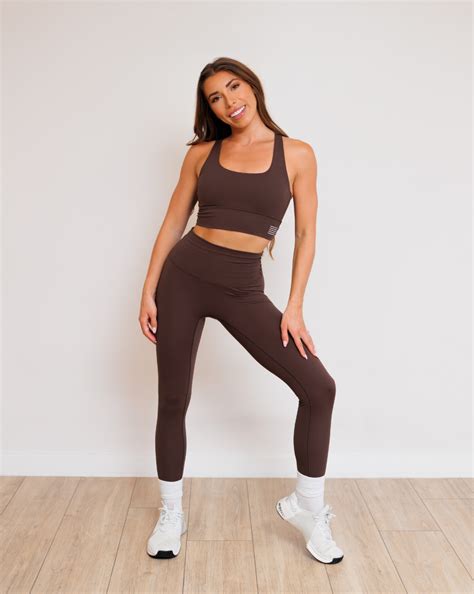Shakti Leggings Womens Yoga Leggings Brown Kosha Fit