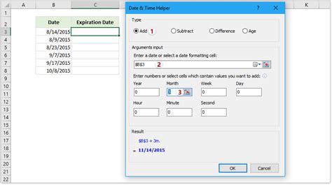 How To Calculate Expiration Dates In Excel