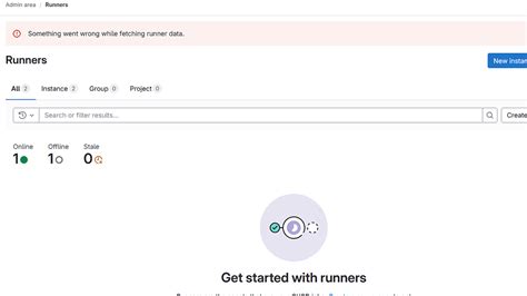 500 Something Went Wrong While Fetching Runner Data On Runner Admin Self Managed Gitlab Forum