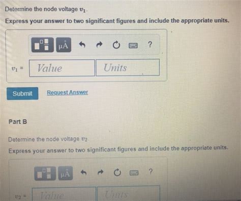 Solved P Solve For The Values Of The Node Voltages Chegg
