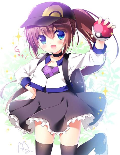 Female Protagonist Pokemon And More Drawn By Sasai Saji Danbooru