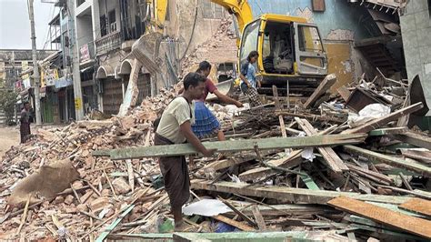 မြန်မာနိုင်ငံတွင် အင်အားပြင်းငလျင် လှုပ်ခတ်ခဲ့သည့်နောက် နောက်ဆက်တွဲငလျင် ၉၉ ကြိမ် လှုပ်ခတ်ခဲ့