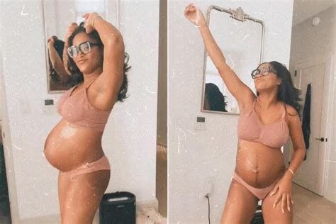 Pregnant Keke Palmer Shows Off Baby Bump As She Dances In Her Underwear Good Morning Y All