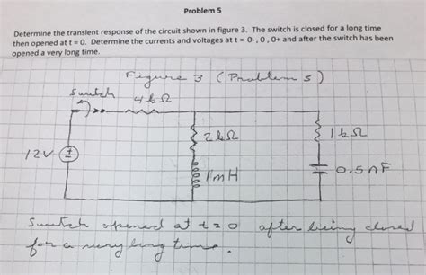 solved problem 5 determine the transient response of the