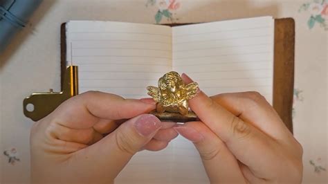 Asmr Scrapbooking 작은 다이어리 속 빈티지 세상 빈티지다꾸 Vintagediary Journaling Relaxingsounds