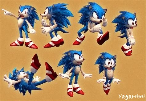Sonic Redesign By Yagamimi On Newgrounds