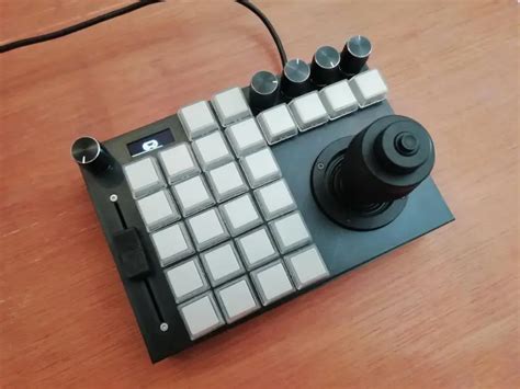 Modular Macro Keypad With Mouse And Joystick Integration