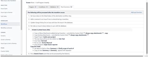 Solved Jsu Cloud Post Function Create Linked Issue Not Wo