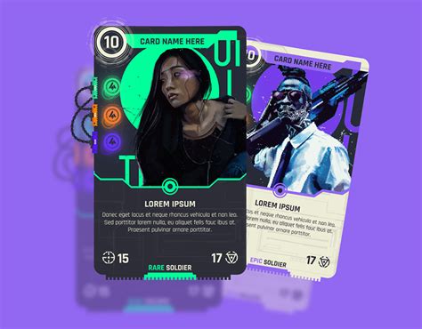 Ui Skill Tree Menu Behance