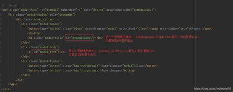 Bootstrap模态框动态赋值bootstrap模态框赋值 Csdn博客