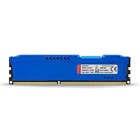 HyperX FURY 4GB DDR3 1866MHz Blue RAM Specs Compare Prices Pangoly