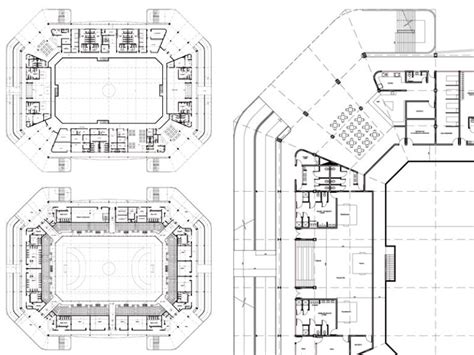 المرافق الرياضية والمدرجات Archweb Dwg
