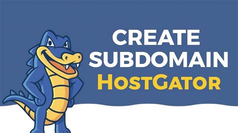 How To Add Create Subdomain In Your Hostgator Cpanel In Urdu Hindi 2019 Youtube