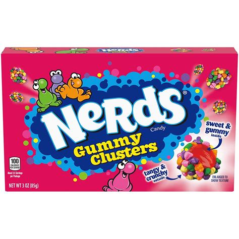 Nerds Gummy Clusters 85g Partyman BodØ As