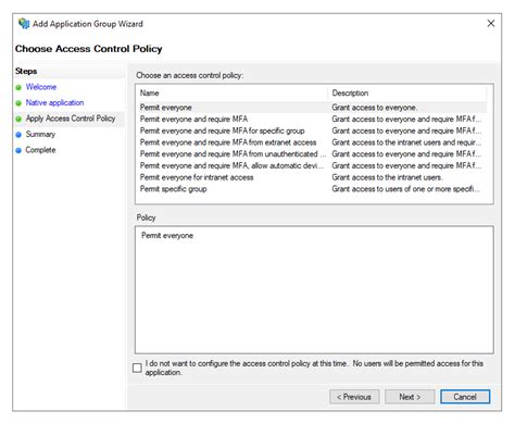 Adfs Access Control Policies Order At Tyler Aikenhead Blog