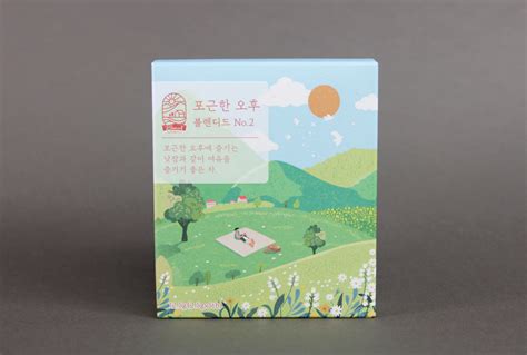 아코팩 종이를 사용한 티백 포장박스브랭티 티백 박스메이커스팩토리엠 박스제작 전문업체