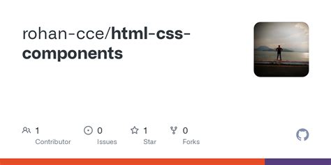 GitHub Rohan Cce Html Css Components