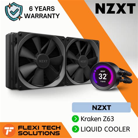 Water Cooler Nzxt Kraken Z63 At William Everhart Blog