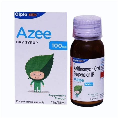 Azithromycin Suspension Syrup Pack Size 100 Ml At ₹ 50 46 Bottle In