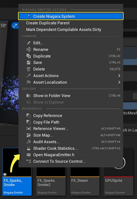 How To Create A Sparks Effect In Niagara For Unreal Engine Unreal