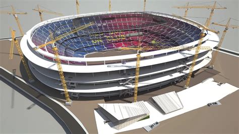Nou Camp Nou Construction Phases Arquitectura Viva