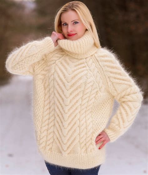 Handgestrickte Pullover Pullover Design Sweater Design Turtleneck Outfit Sweater Outfits