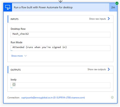 Failing In Triggering The Desktop Actions Run Powe Power Platform