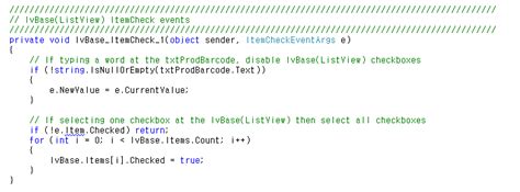 C How To Select All Checkbox Using Itemcheck Event Stack Overflow