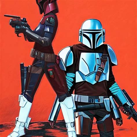 The Mandalorian Was Gay By Ilya Kuvshinov Katsuhiro Stable Diffusion OpenArt