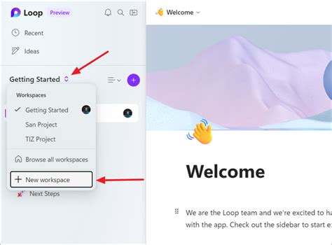 How To Create A Workspace In Microsoft Loop