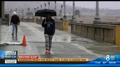 Heavy Rain In San Diego Prompts Flash Flood Warning Cbs News 8 San