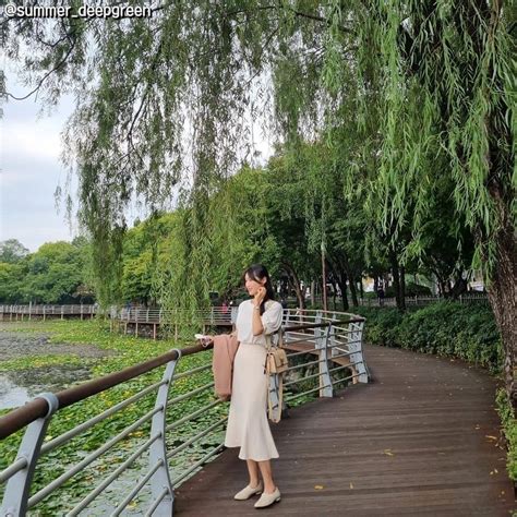 대구여행 답답한 일상에서 벗어나 힐링하기 좋은 곳 성당못 🌿 양옆으로 펼쳐진 푸릇함과 산뜻한 공기