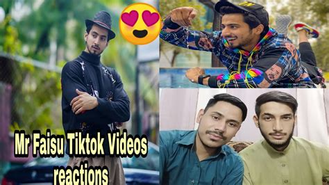 Reaction On Mr Faisu Tiktok Videos Part 1 Boom Reactions Youtube