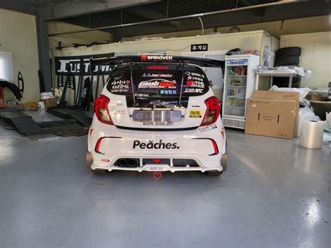 더 뉴 스파크 바디킷 튜닝 머드가드 커스텀 제작 했어요~ 네이버 블로그