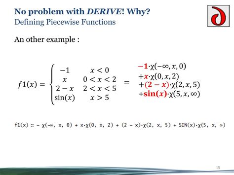 Ppt Integration Of Piecewise Continuous Functions Powerpoint
