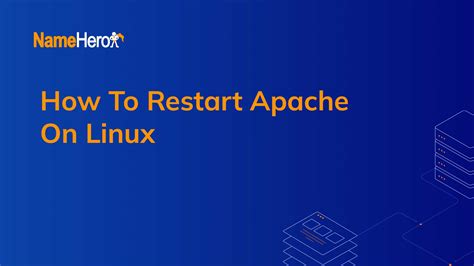 How To Restart Apache On Linux