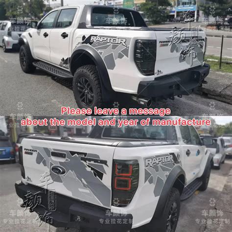 Item 포드용 픽업 트럭 스티커 외부 장식 커스텀 스포츠 오프로드 바디 데칼 랩터 F150 네이버 블로그