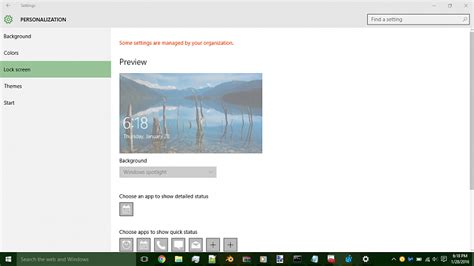 Unable To Change Lock Screen Background Mode Windows 10 Forums