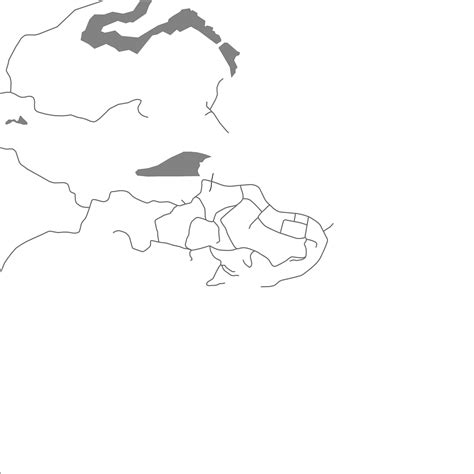 Road Map Of Gizo Solomon Islands By Mapbakes Mapbakes