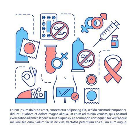 Safe Sex Vector PNG Images Safe Sex Article Page Vector Template Template Infection Brochure