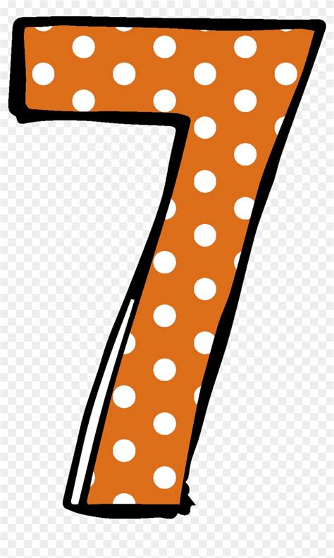 Number Seven Clipart