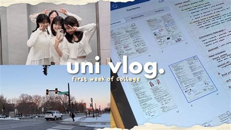 Vlog 미국 대학생 개강 브이로그 일주일동안 아이돌 체험한 썰 푼다•• Youtube