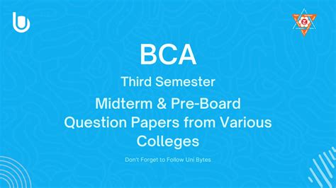 Bca Fourth Semester Operating Systems Exams Preparation Uni Bytes