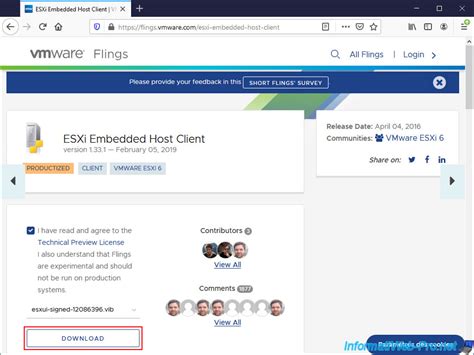 Install The Vmware Host Client Web Client On Vmware Esxi 60 Using The
