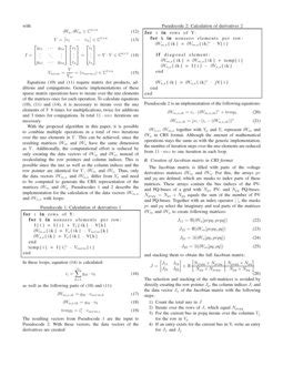 An Efficient Open Source Implementation To Compute The Jacobian Matrix For The Newton Raphson