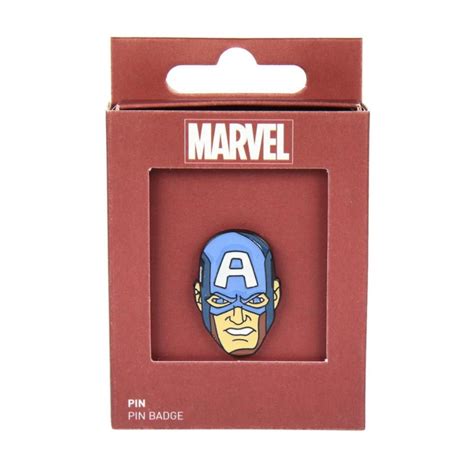 Метална значка на Капитан Америка Emag Bg
